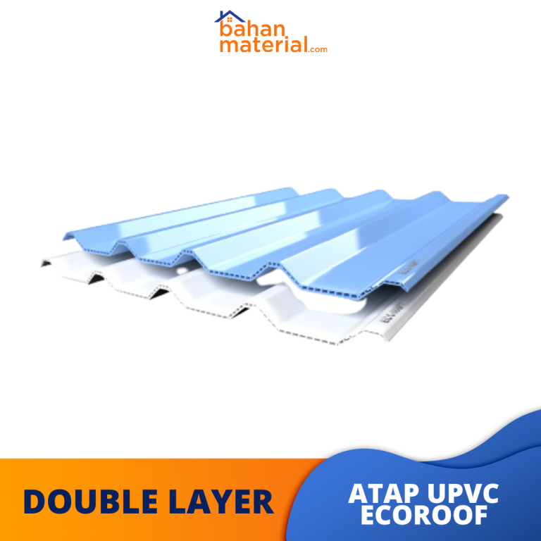Jual Atap UPVC Single Layer– Atap Sejuk Tahan Karat