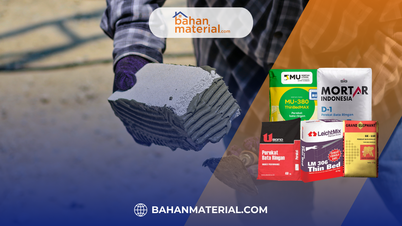 5 Jenis Mortar Populer dan Fungsinya– Bahan Material