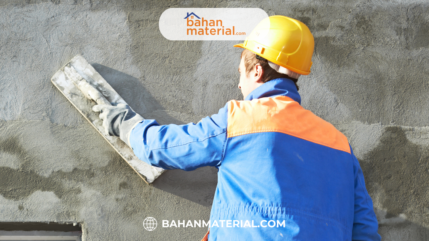 Mortar MU-100: Plesteran Dinding Lebih Halus, Cepat, dan Bebas Retak ...