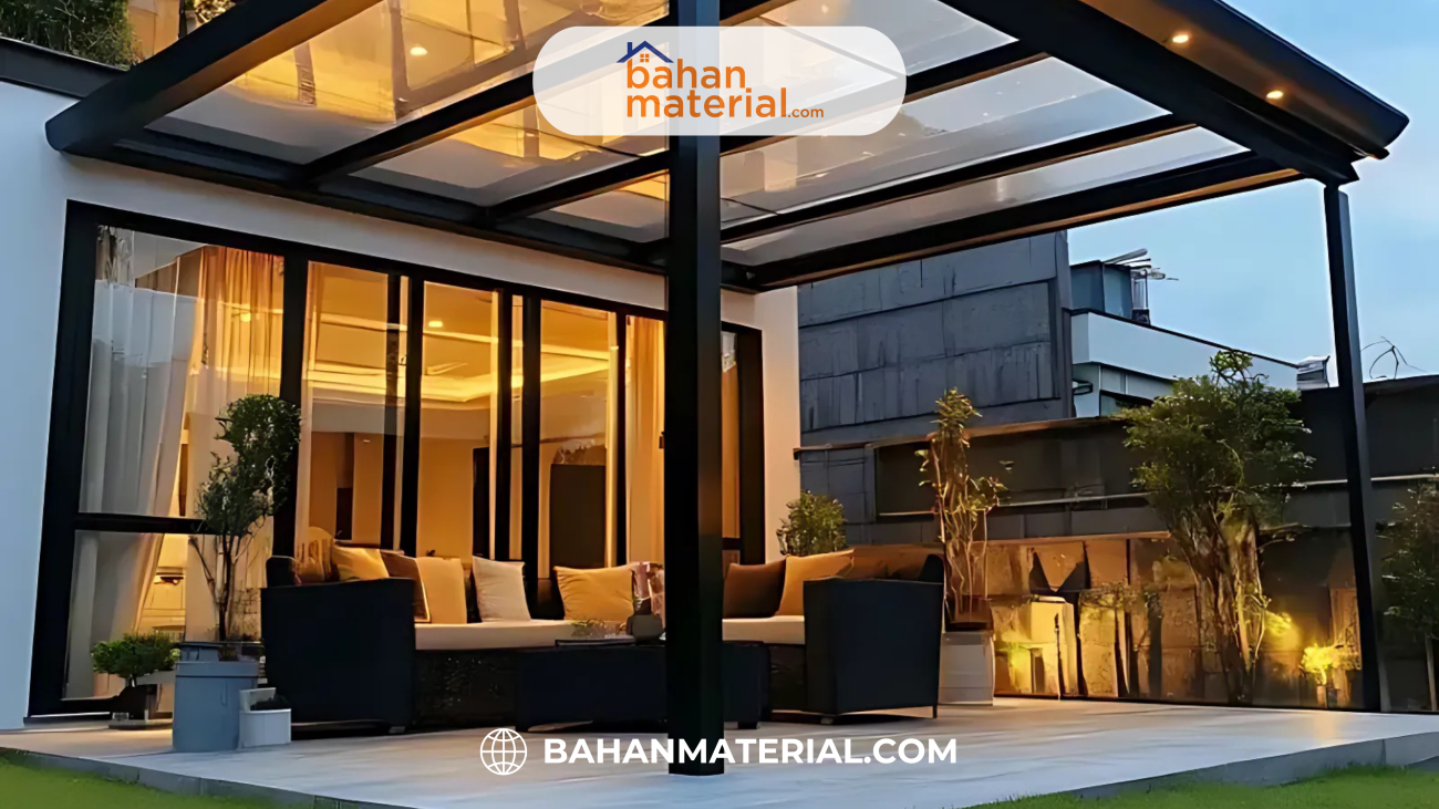 10 Desain Kanopi Baja Ringan Primus Paling Favorit– Bahan Material